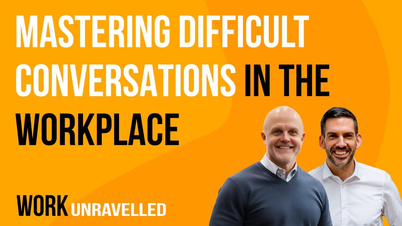 Mastering Difficult Conversations in the Workplace - YouTube