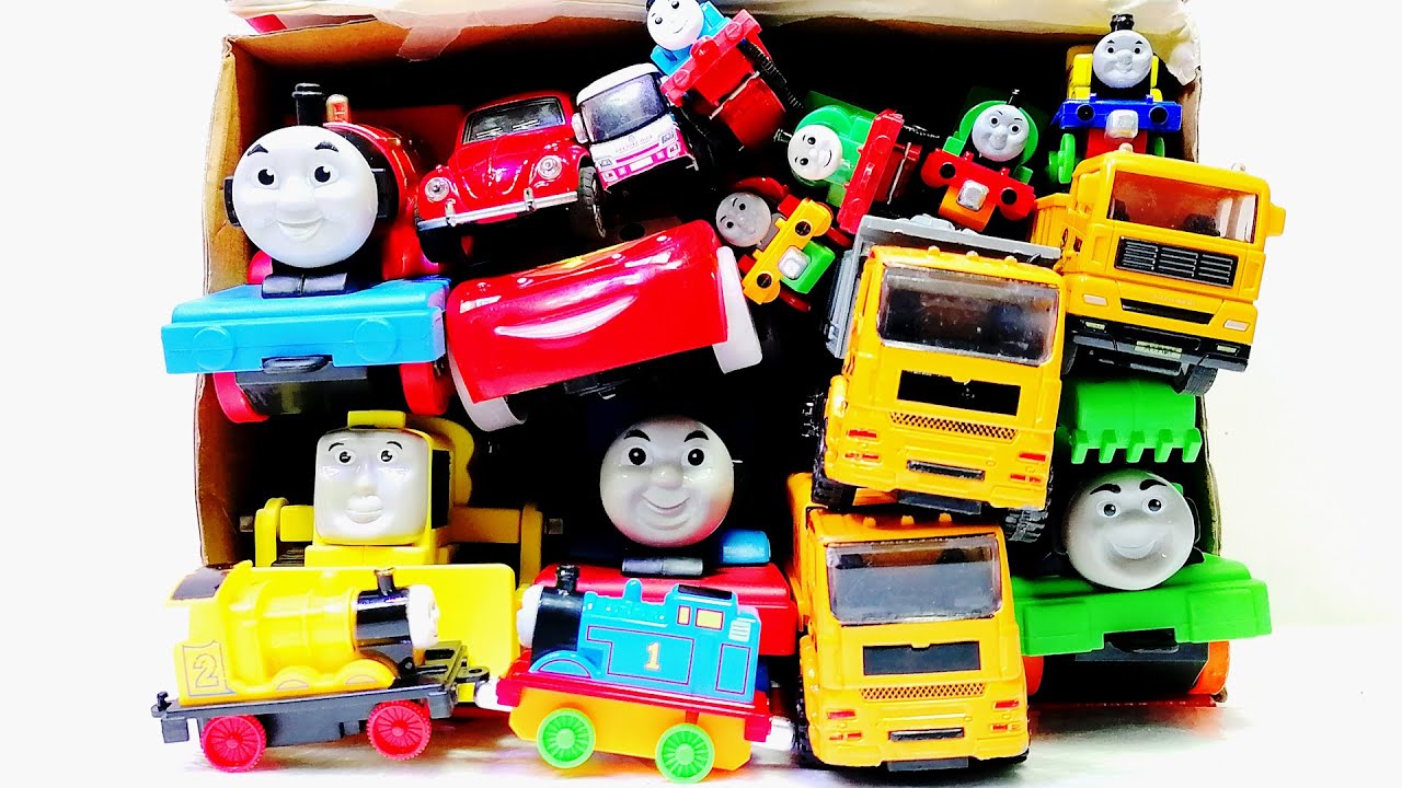 Hunting found thomas paw patrol, cars, robot tank, nia train, speedy ...