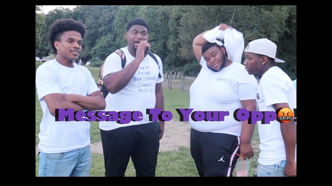 Message To Your Opp ( Hood Interview ) - YouTube