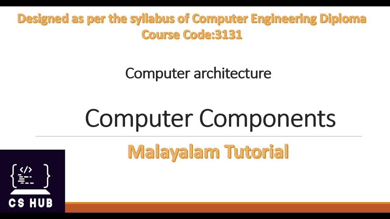 Computer Components | Diploma in Computer Engineering | Computer ...