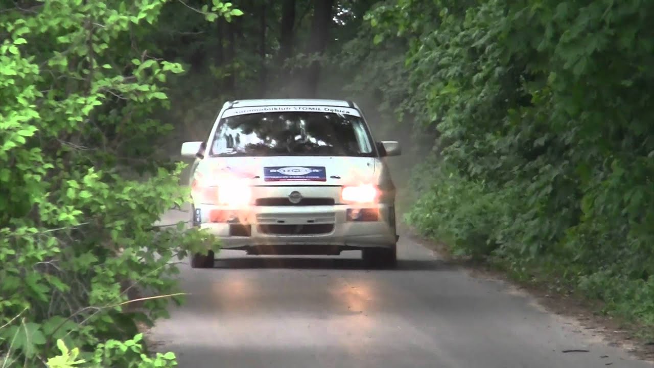 10 Rajd Mazowiecki 2012 - Adam Sidor Wojciech Wysokiński Opel Astra by ...