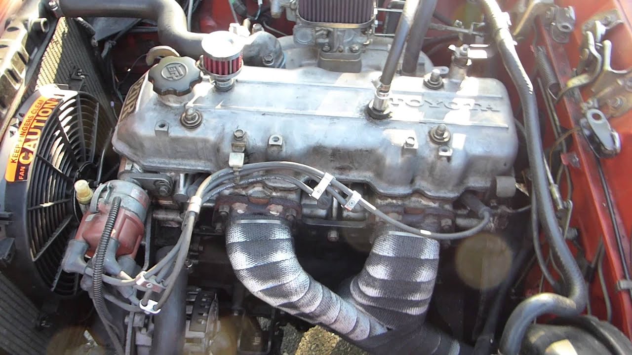 Toyota 20R Lyd - YouTube
