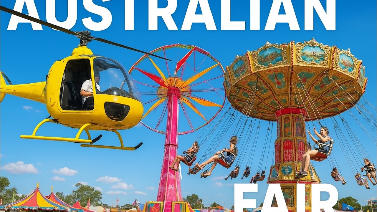 What an Australian Fair is Really Like 🇦🇺 | Hunter Valley Festival ...