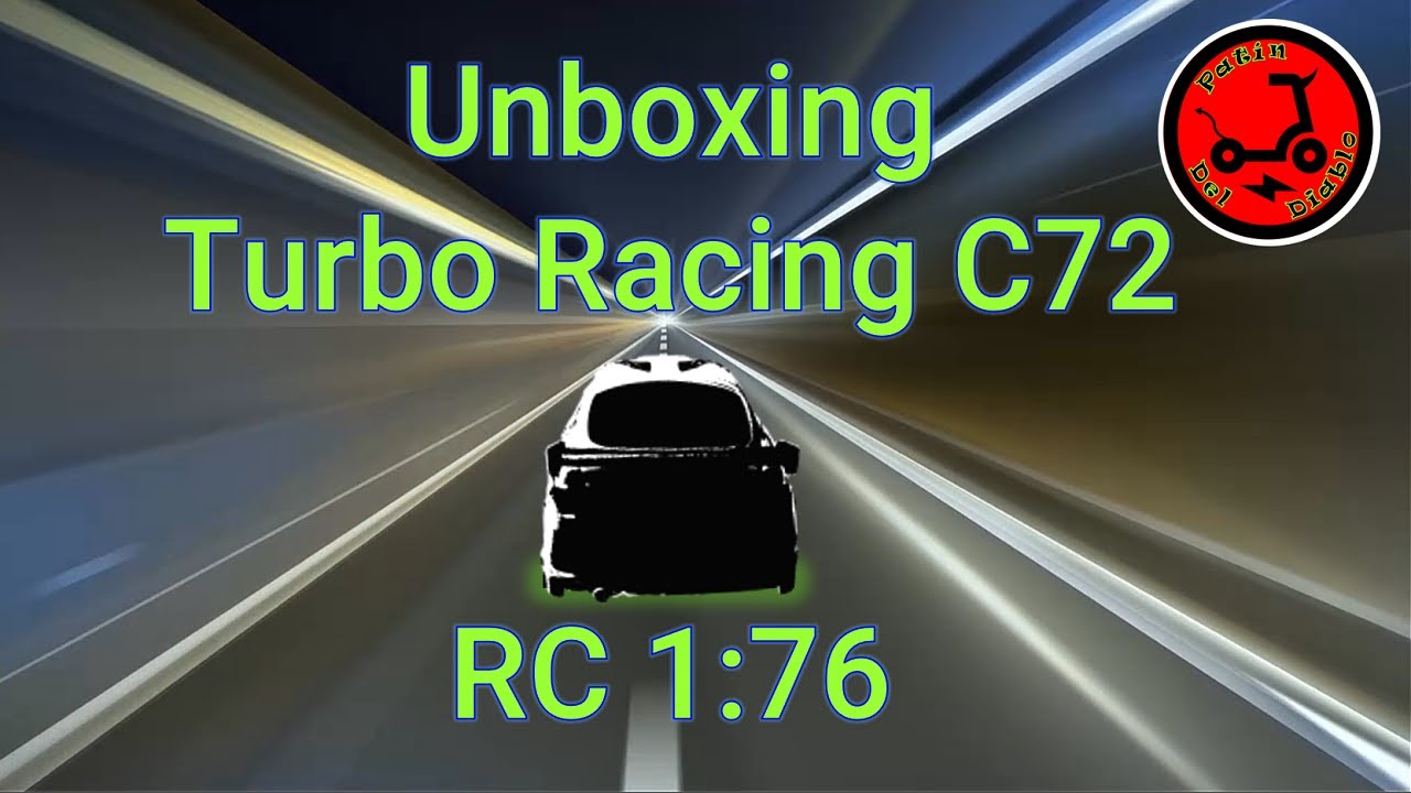 Turbo Racing 1/76 RC C72 Limited Edition unboxing y prueba del ...