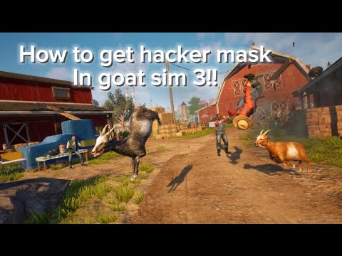 How to get “Hacker mask” In goat sim 3!!! - YouTube
