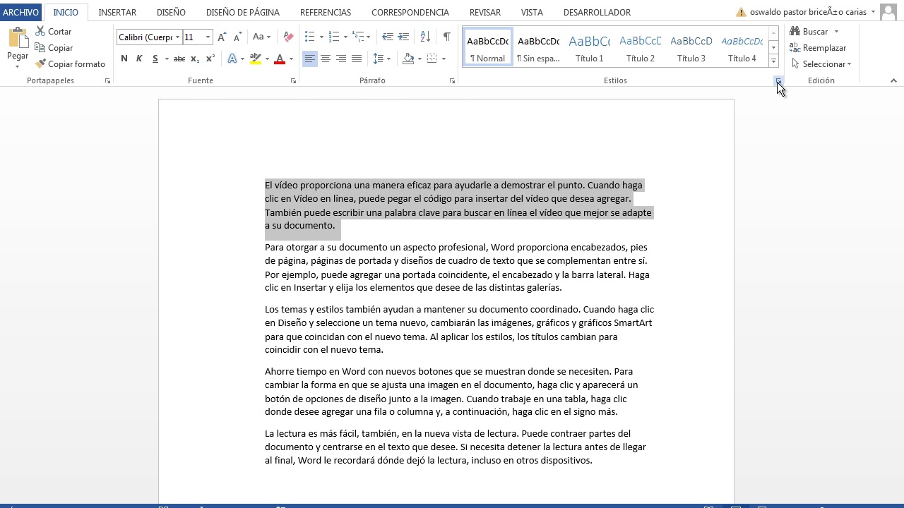 Como configurar los Margenes, los Párrafos y la Fuente del documento en ...