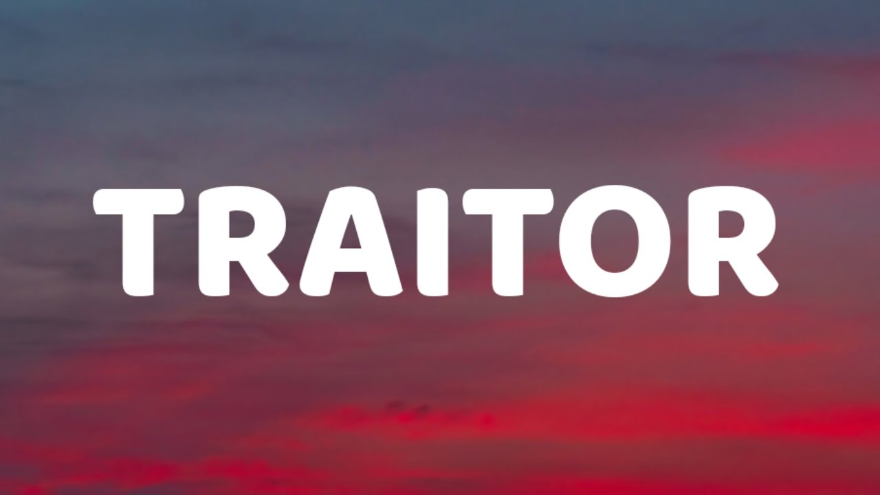 Olivia Rodrigo - traitor (Lyrics) - YouTube