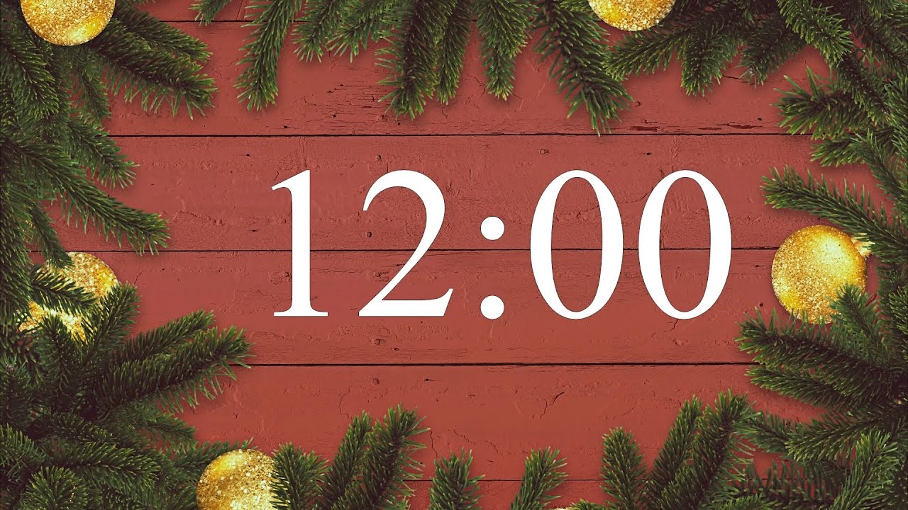 12 Minute Christmas Timer - YouTube