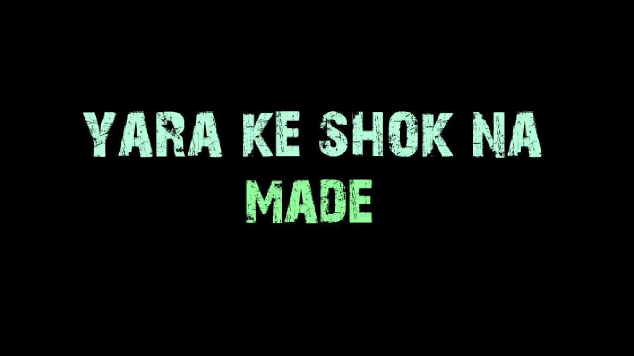 Tora lyrics music | yaara ke shok na made | sumit goswami | new song ...