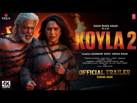 KOYLA 2 - Official Trailer | Shah Rukh Khan | Sunny Deol | Madhuri Dixit | New Movies Trailers 2025