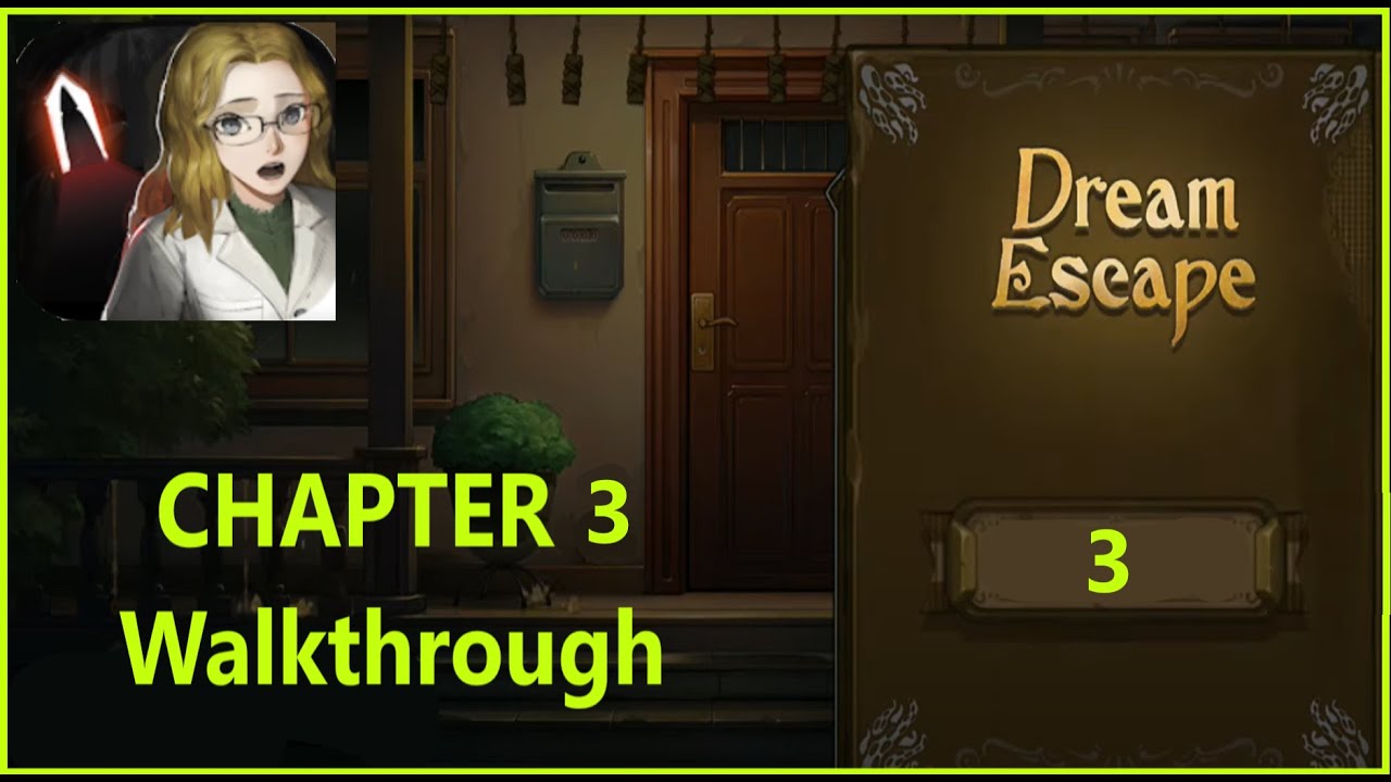 Dream Escape - Room Escape Game CHAPTER 3 Walkthrough [Jusha] - YouTube