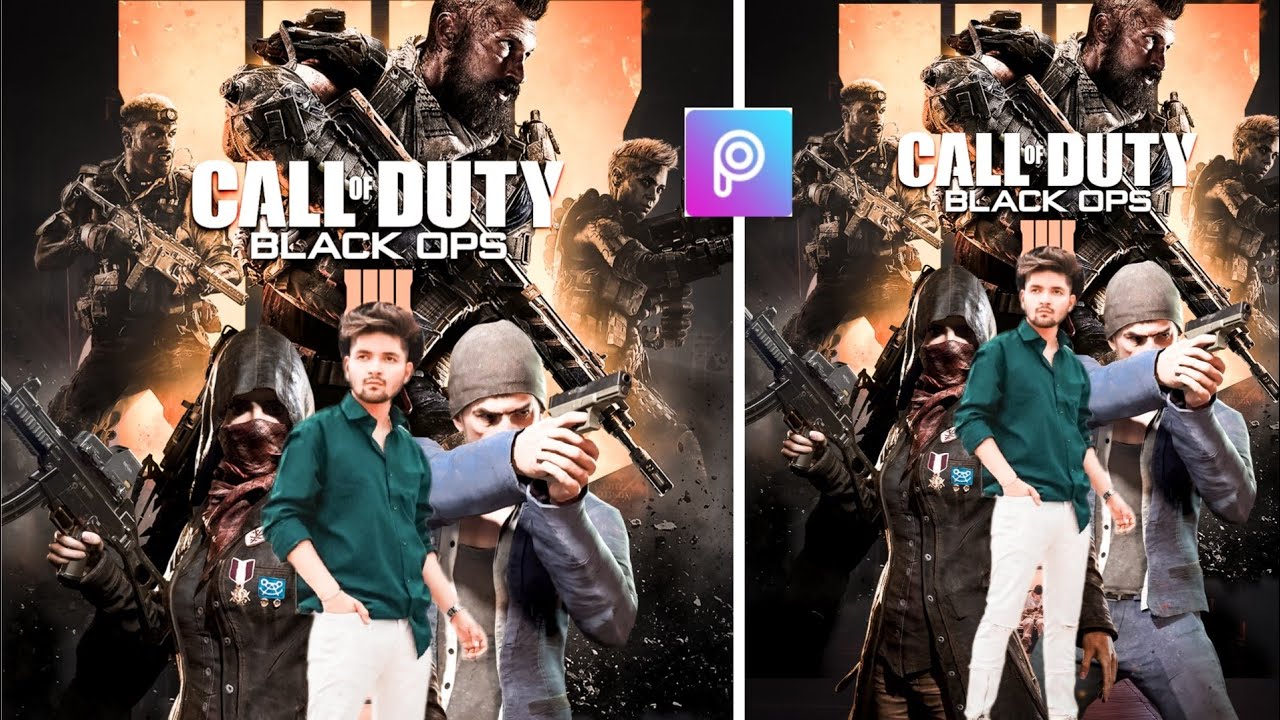 Call Of Duty Photo Editing || PicsArt Photo Editing || - YouTube