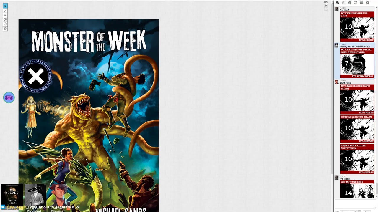 [Week 10] Monster of the Week - roleplay - YouTube