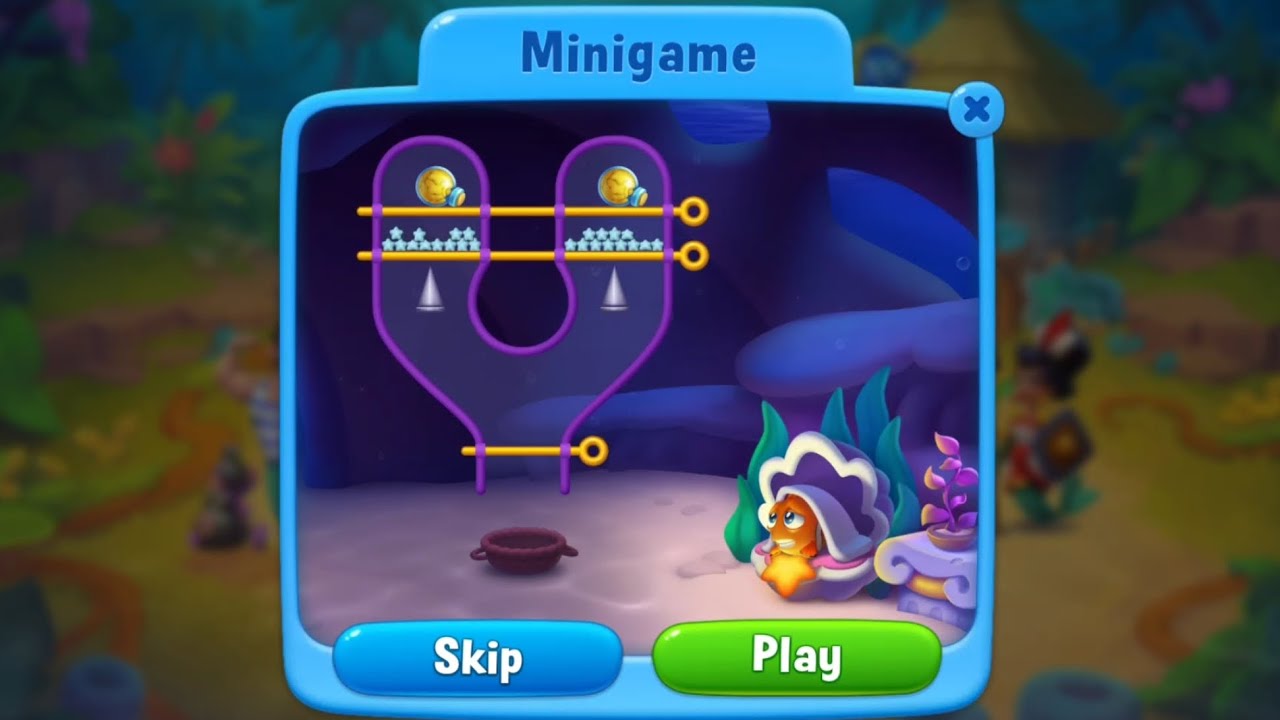 minigame in fishdom game - YouTube