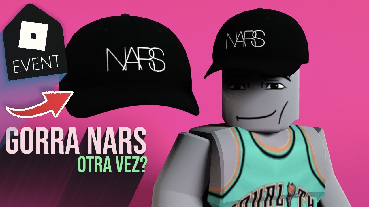 Consigue GORRA NARS evento NARS COLOR QUEST ROBLOX - YouTube