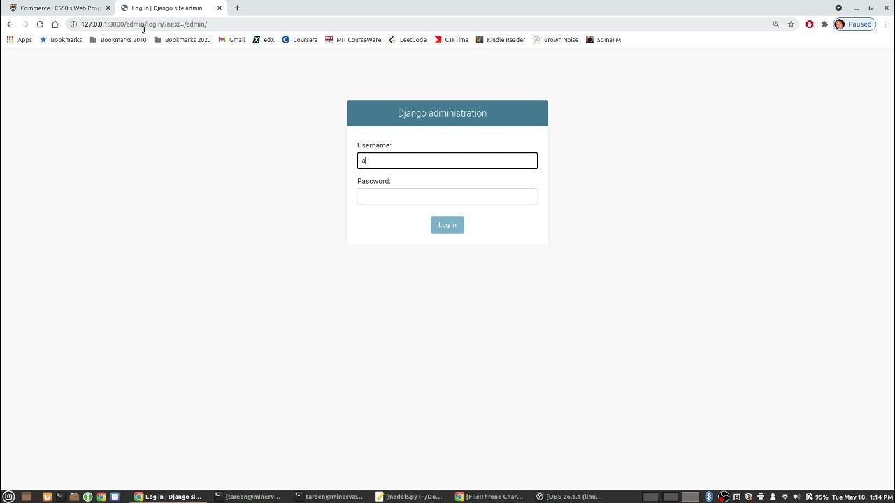 CS50 Web Programming Project 2: Commerce - YouTube