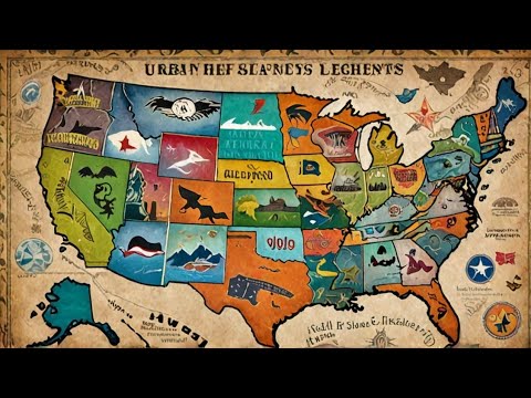 Weird Urban Legends in AMERICAN States Revealed! #usaweirdfacts - YouTube