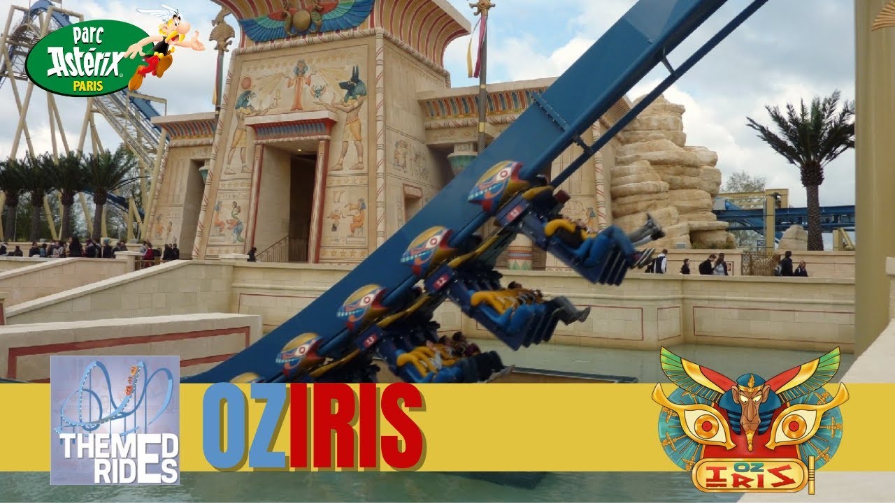 OzIris at Parc Astérix! The Best Inverted Roller Coaster! - YouTube