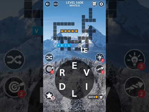 Wordscapes Level 1608 | Answers - YouTube