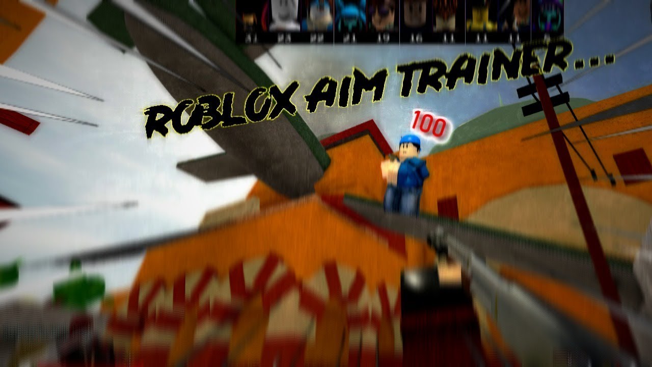 I tried a Aim Trainer? -roblox arsenal- - YouTube