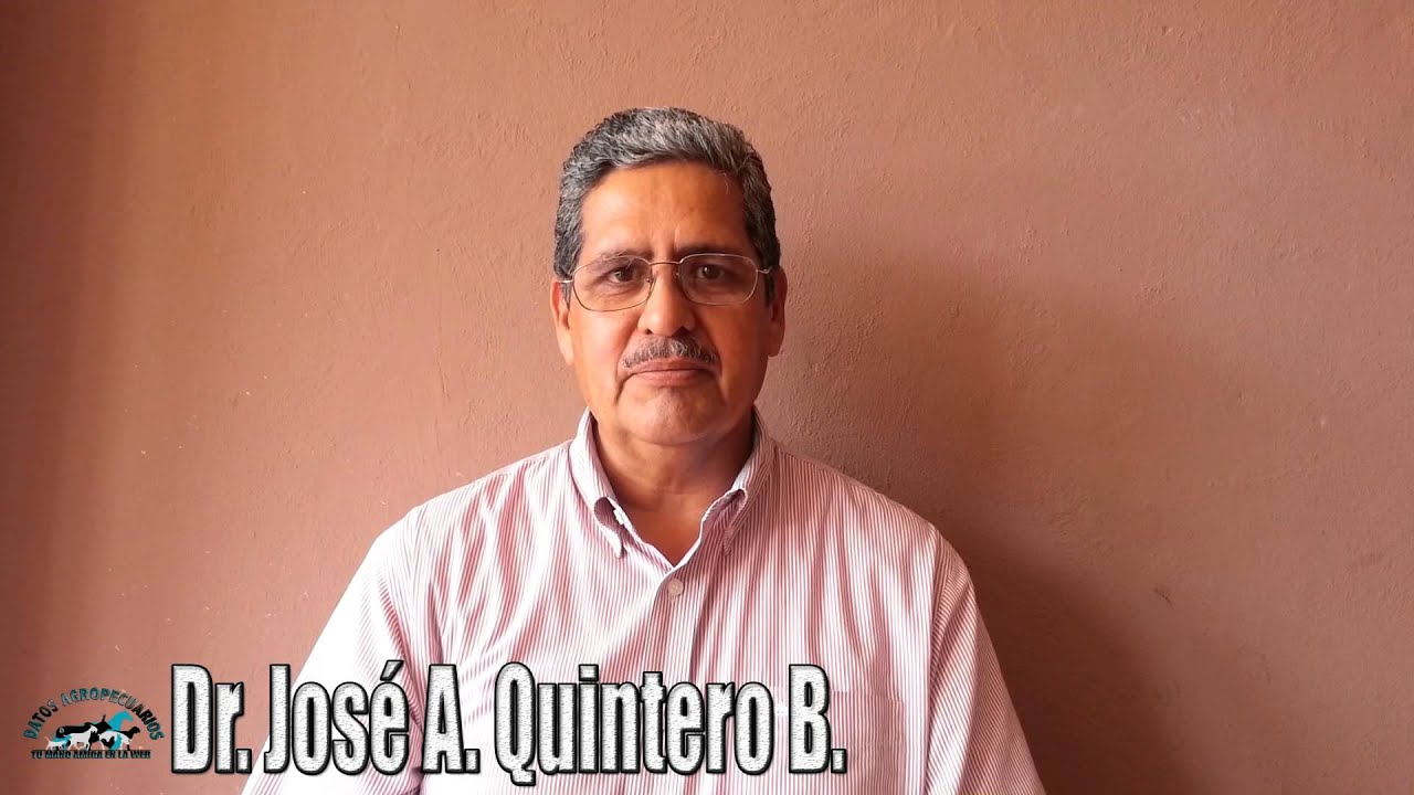 Dr. José A. Quintero B. saluda a los seguidores de Datos Agrop. - YouTube