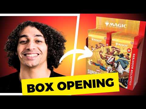 First Look: Opening a Magic: The Gathering | Marvel Super Heroes Collector Booster Box