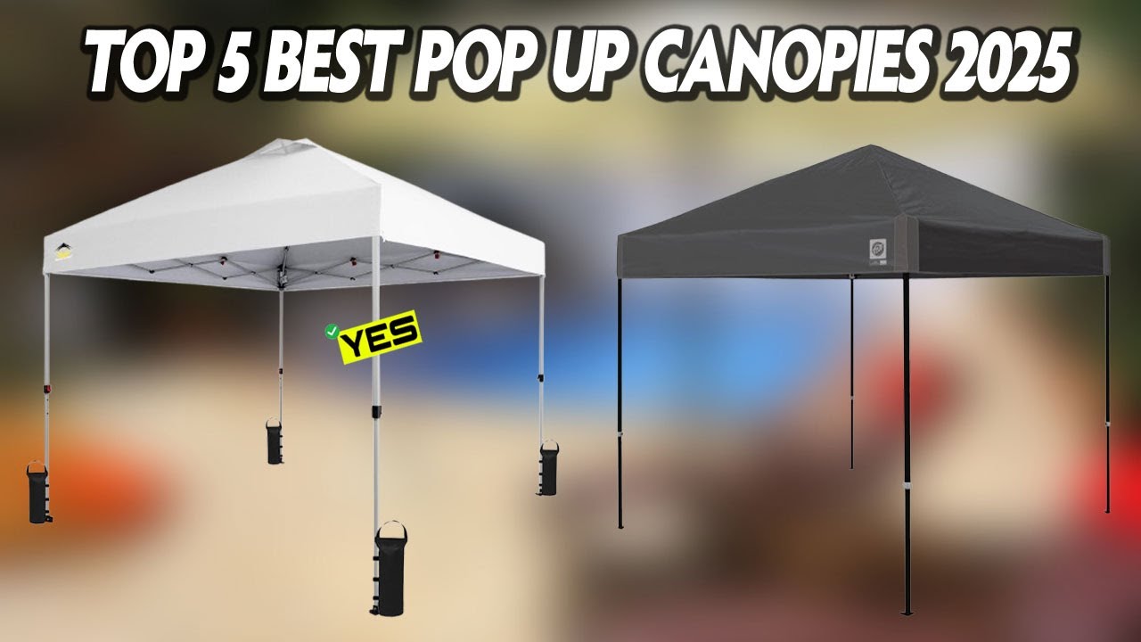 Top 5 Best Pop Up Canopies 2025 🏆 Best Pop Up Canopy - YouTube