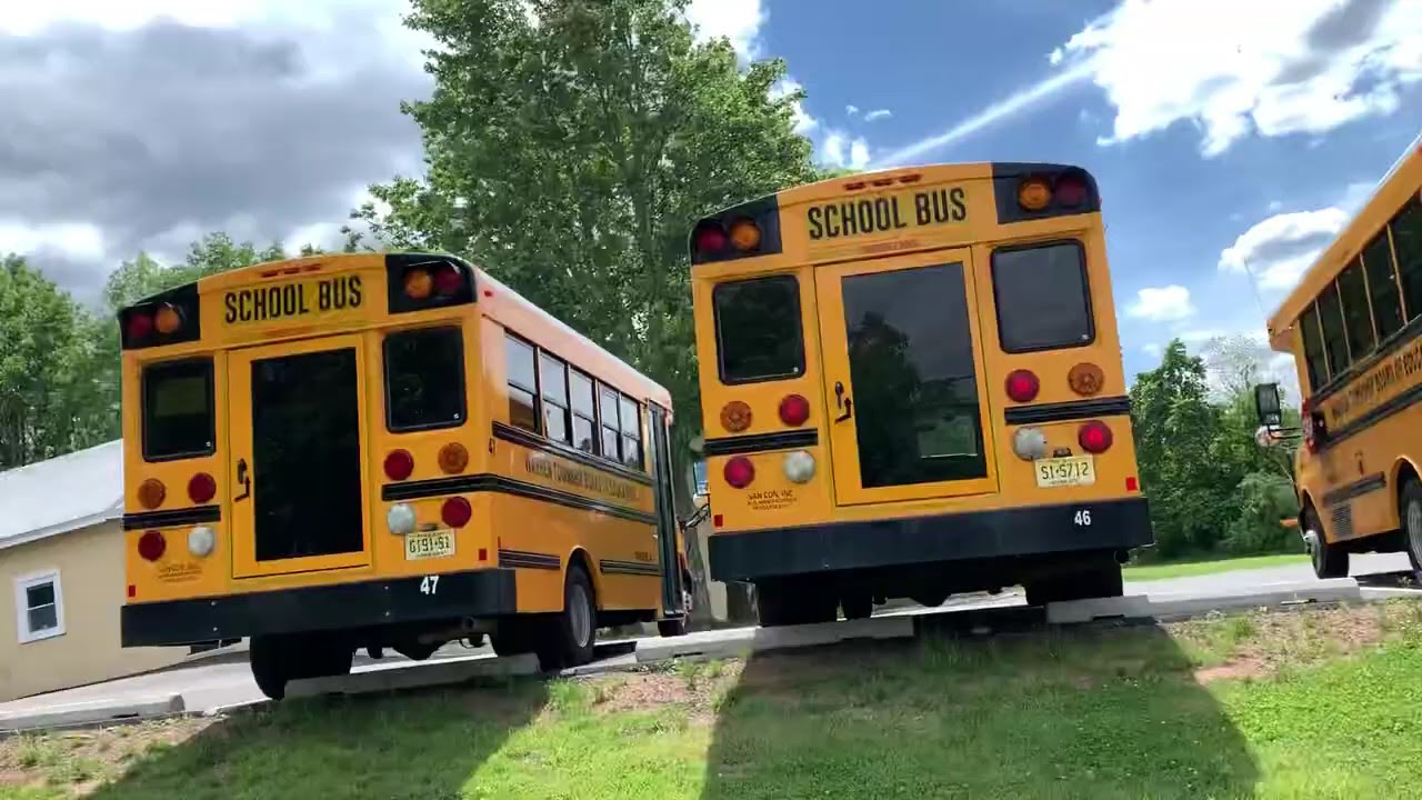 Return to Campus - School Bus Yard - YouTube