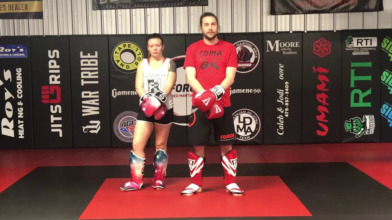 One-Two-Double Lead Leg Kick (Low-High) - YouTube