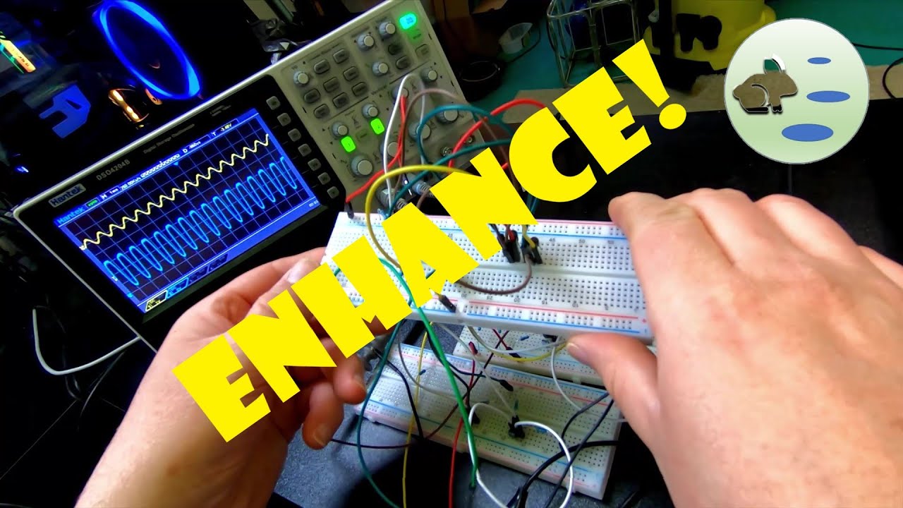 Basic bipolar transistor differential amplifier adding gain and push ...