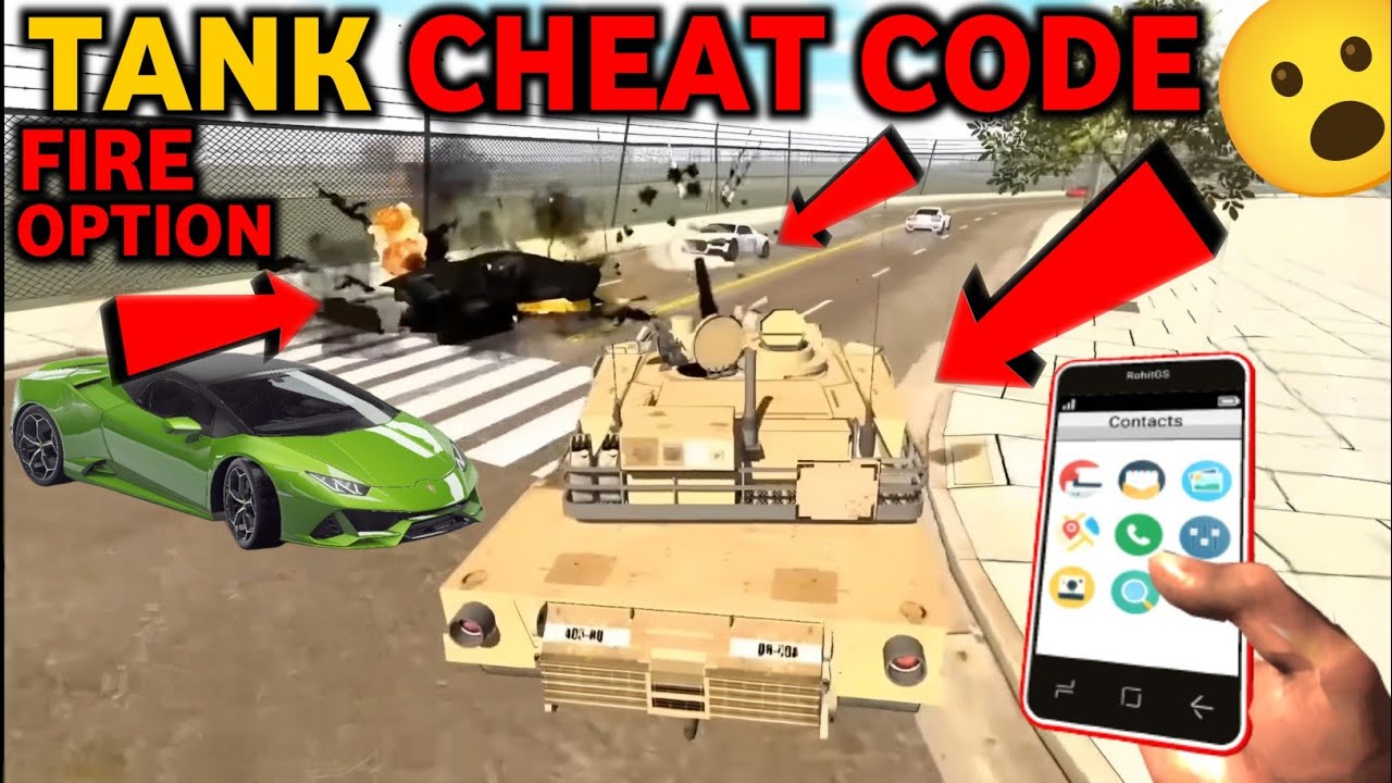 NEW FIRE OPTION 🔥 TANK CHEAT CODE 🤑 NEW UPDATE || indian bike driving 3 ...