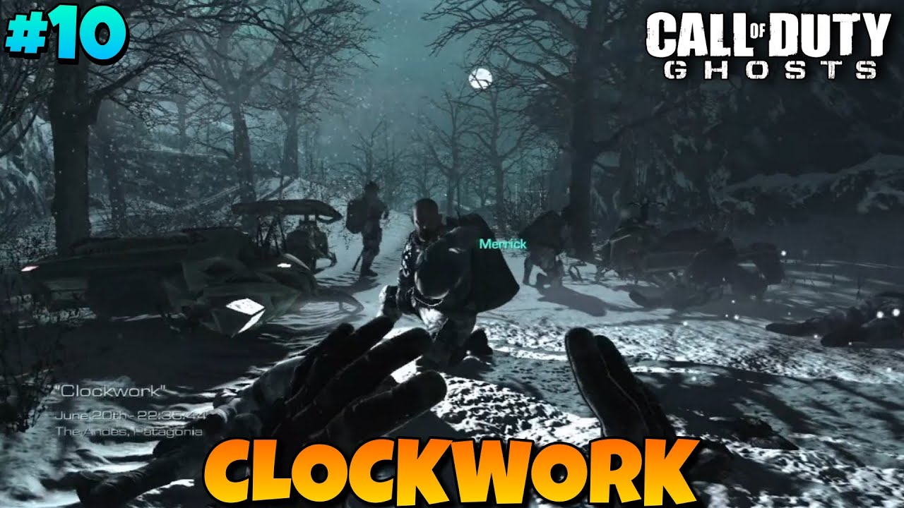 Call of Duty: Ghost | "clockwork" -Gameplay #callofdutyghosts - YouTube