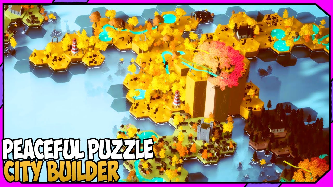 Peaceful Puzzle Strategy City Building Game | LAND ABOVE SEA BELOW ...