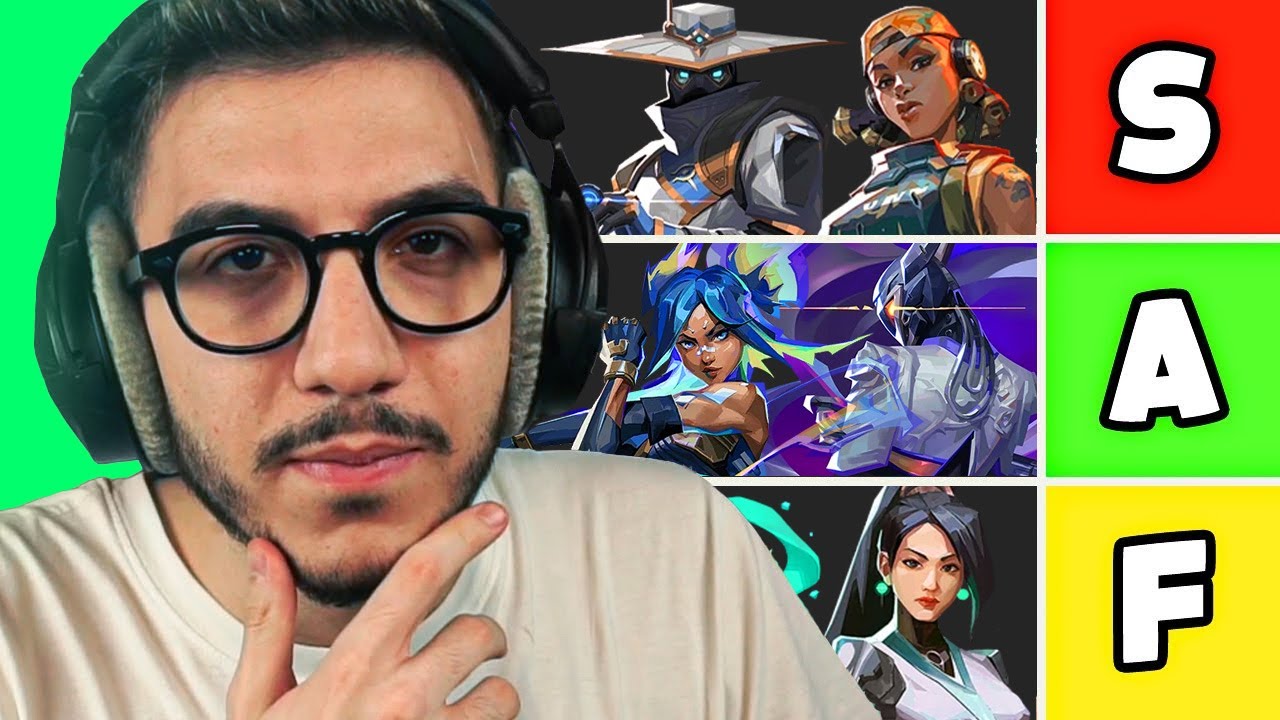 TIER LIST DI TUTTI GLI AGENTI *PATCH 9.05* | VALORANT ITA - YouTube