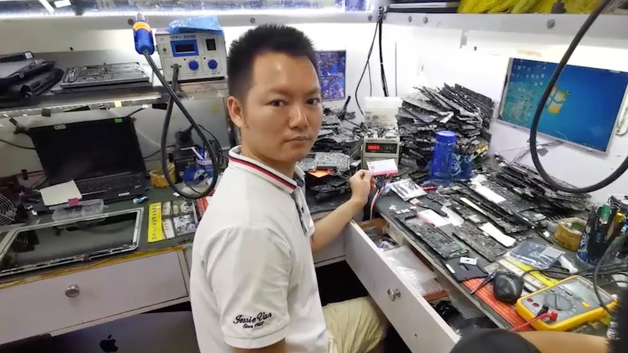 My Repair Shop in Shenzhen, China - YouTube