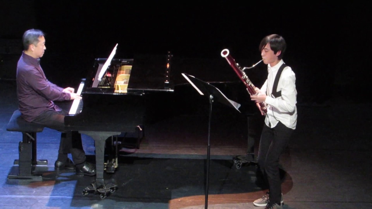 "Intrada"- Basson/Piano- André Telman- fin Cycle 2 - YouTube