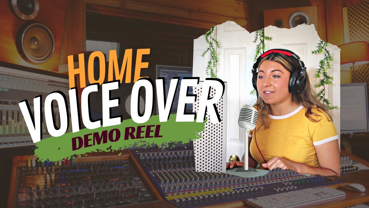 How to Record A Professional Voice Over Reel At Home Using Minimal ...