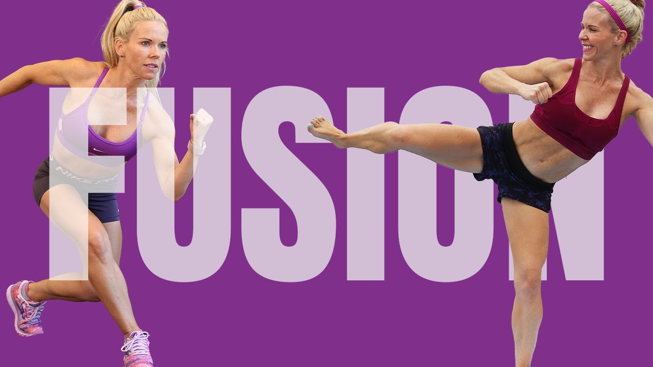 60 MINUTE KICKBOXING AND STRENGTH WORKOUT | No Equipment HIIT | Fusion ...