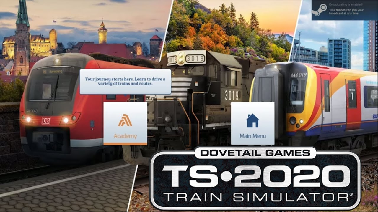 Simone plays train simulator 2020 BR189 Acadamy lesson 1 - YouTube