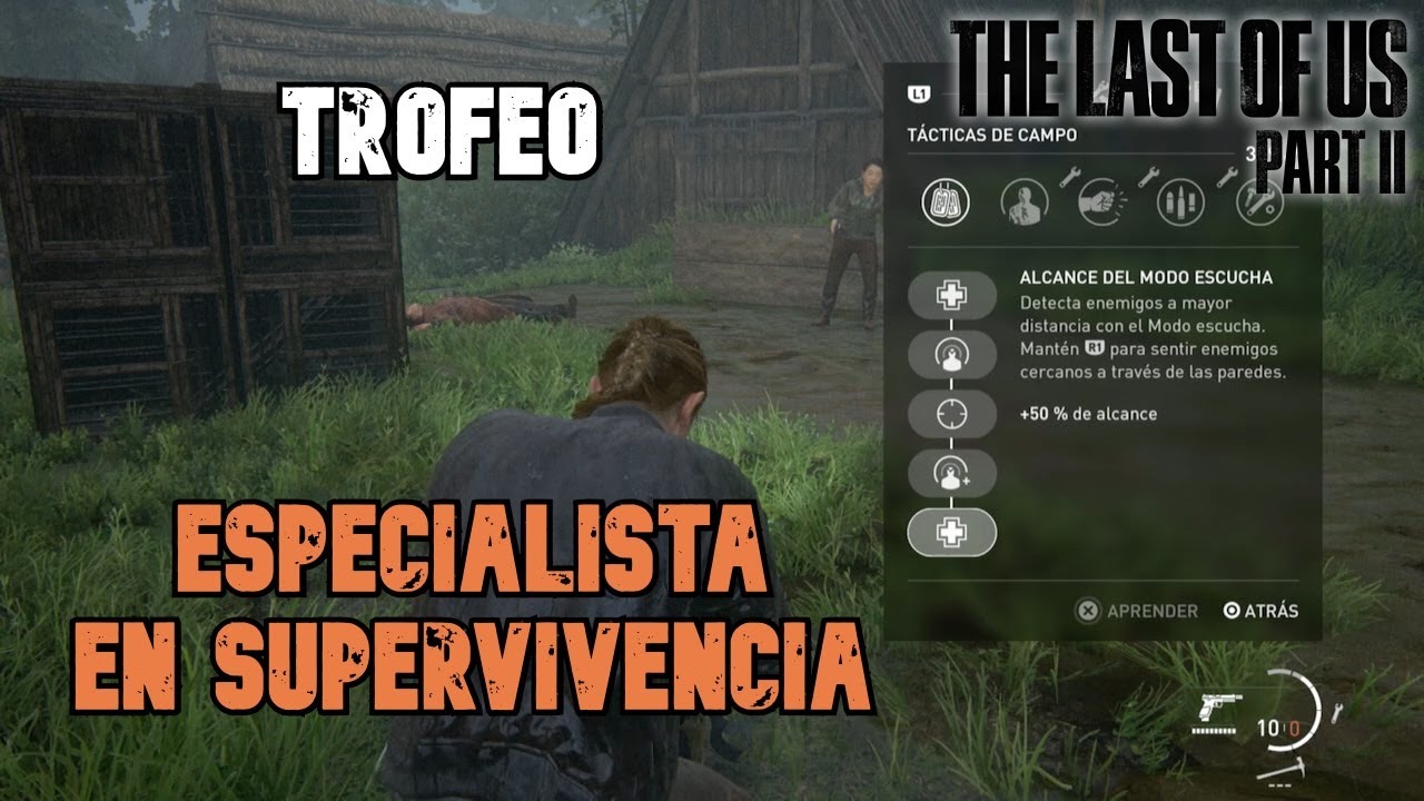 The Last Of Us 2 | Trofeo - Especialista En Supervivencia - YouTube