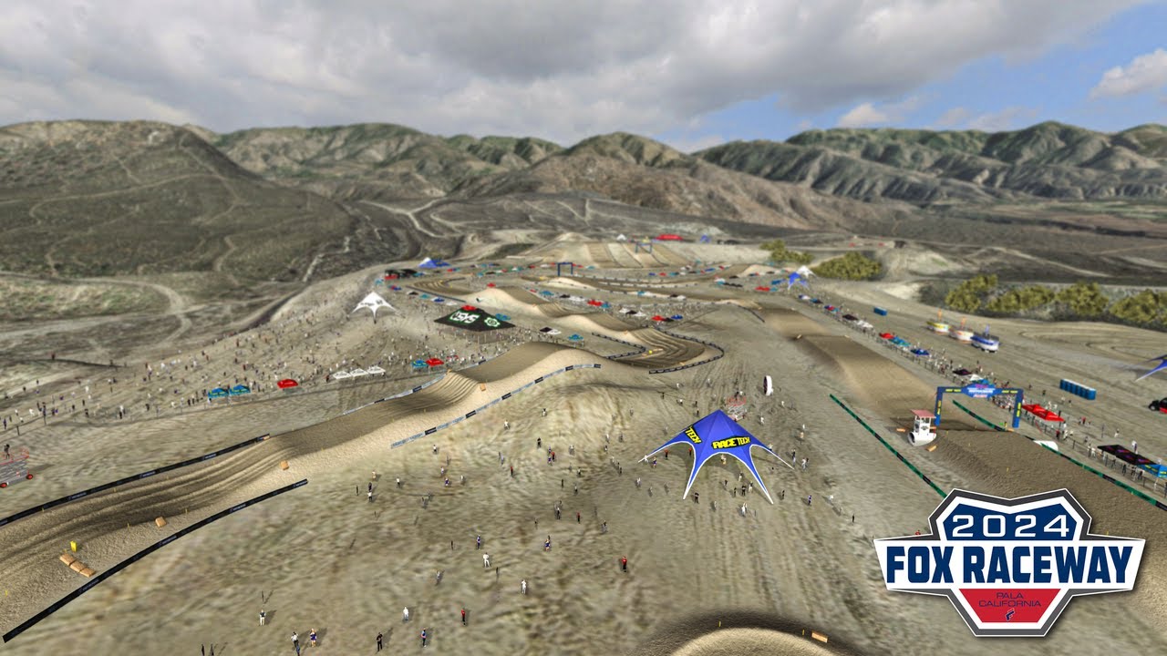 2024 Nationals Fox Raceway 250 Moto 1 - Mx Simulator - YouTube