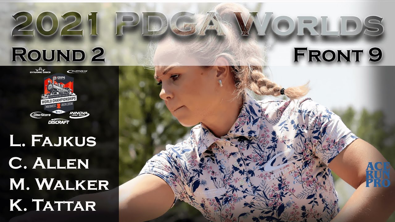 ARP | 2021 PDGA Worlds | R2/F9 FPO Chase | Fajkus : C. Allen : Walker ...