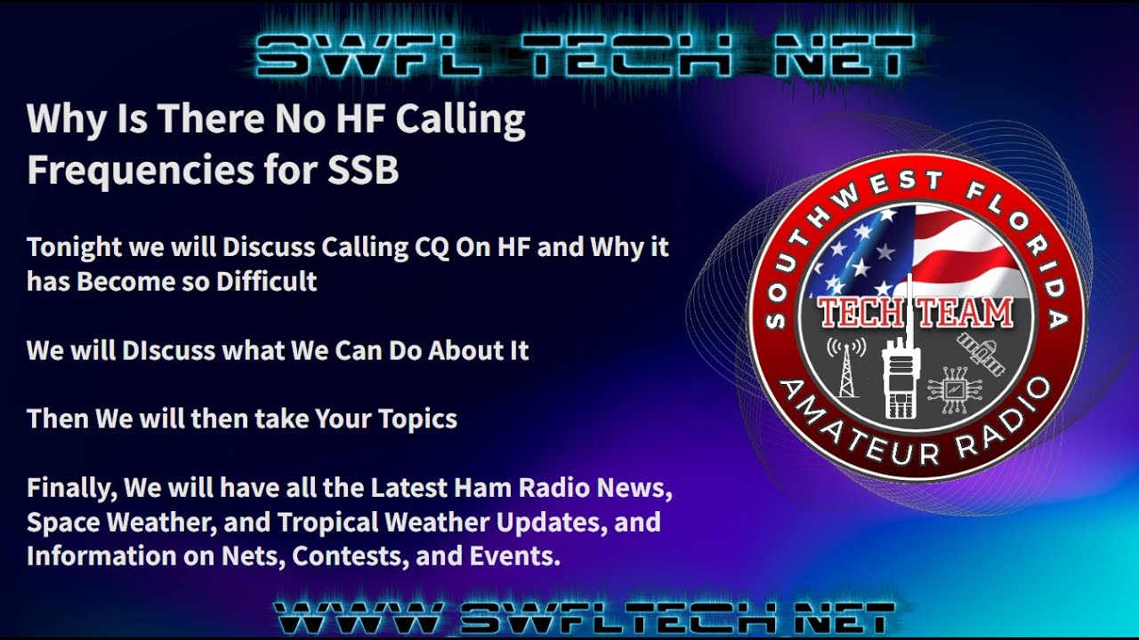🔴SWFL Tech Net for 10/29/2021 - HF Phone - YouTube