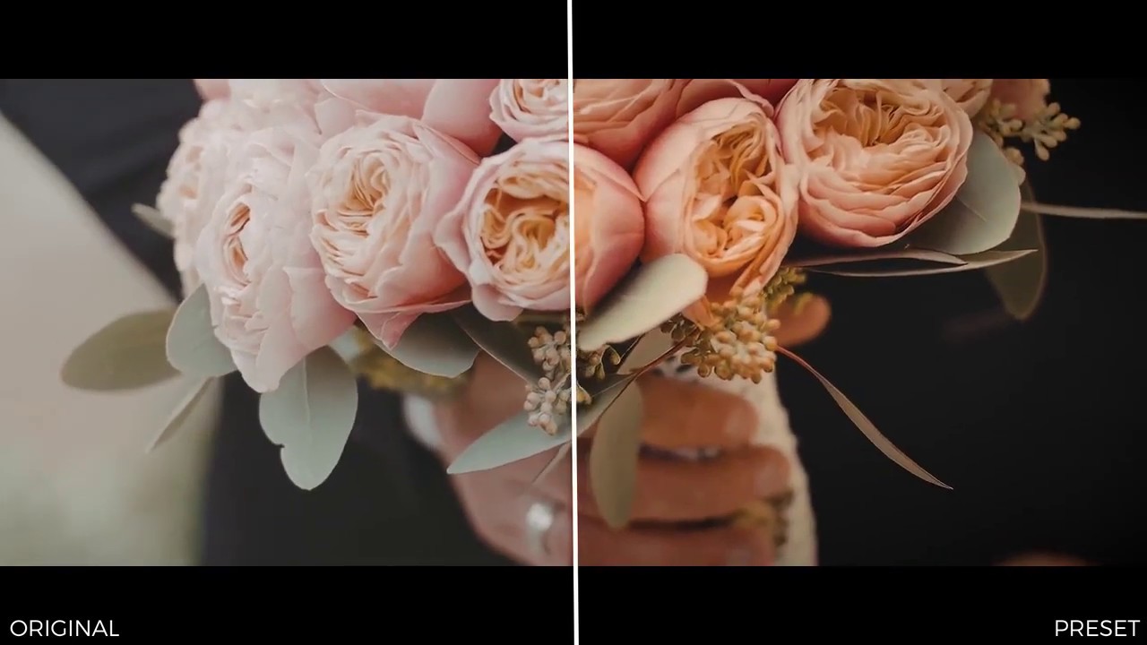 Wedding Color Presets (Premiere Pro) - YouTube