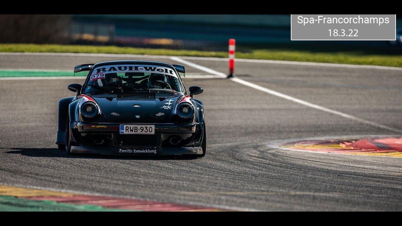 CRAZY RWB 930 Turbo Lap at Spa Francorchamps - YouTube