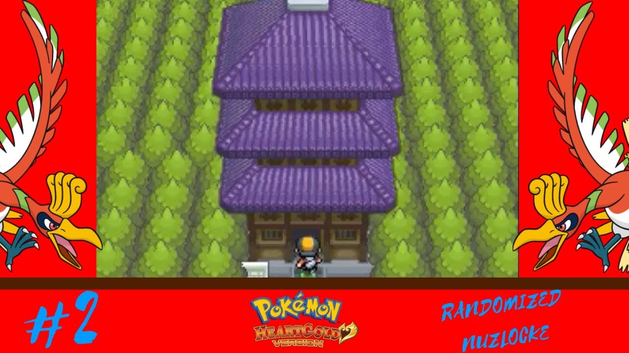 The Sprout Tower | Pokemon Heartgold Randomized Nuzlocke Ep:2 | - YouTube