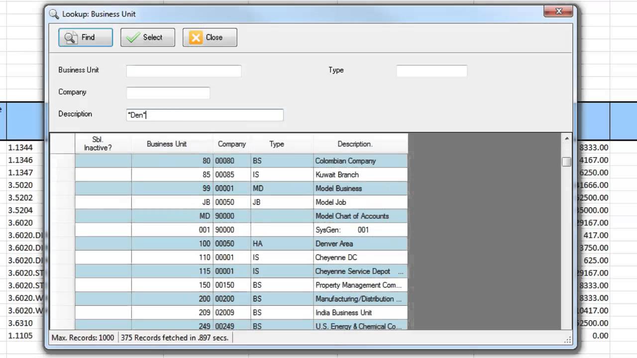 Excel Upload of Budget Records to JD Edwards EnterpriseOne - LynX ...
