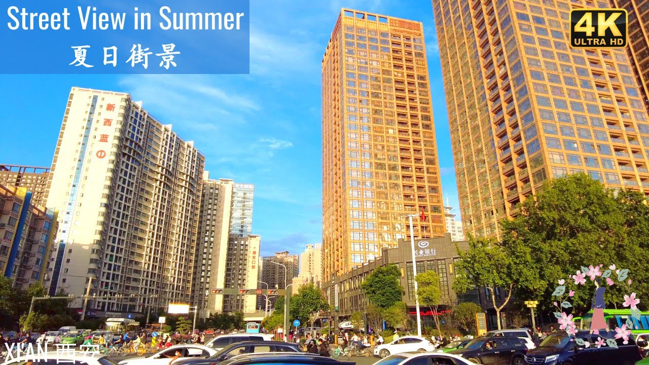 Bus Tour from Lianhu District to Gaoxin District｜Xi'an｜Walk China｜西安 ...