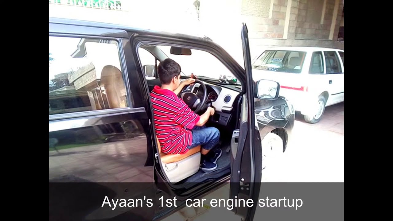 Ayaanz 1st time engine stratup - YouTube