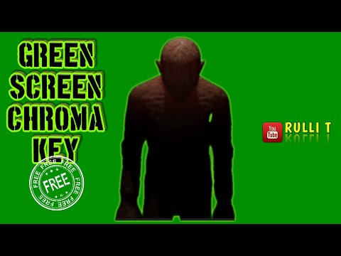 Green Screen [1080p] - WAX MAN HORROR DARK animation 🔊 sound